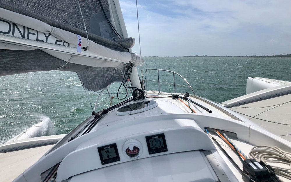 Boating is back - celebrating with a 20 knot blast | Multihull Solutions