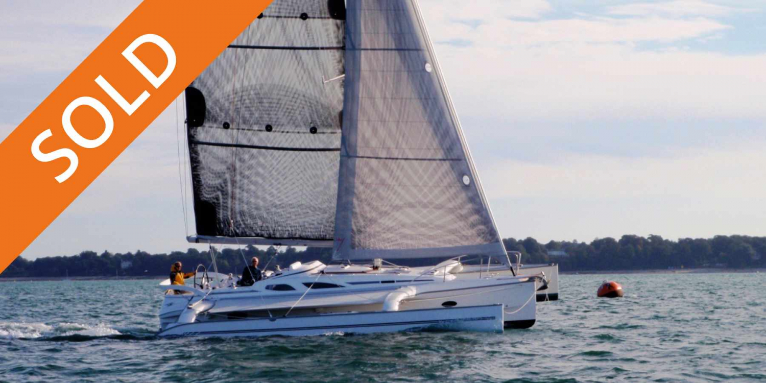 Pre-owned Dragonfly trimarans for sale | Multihull Solutions