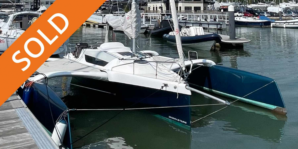 Pre-owned Dragonfly trimarans for sale | Multihull Solutions